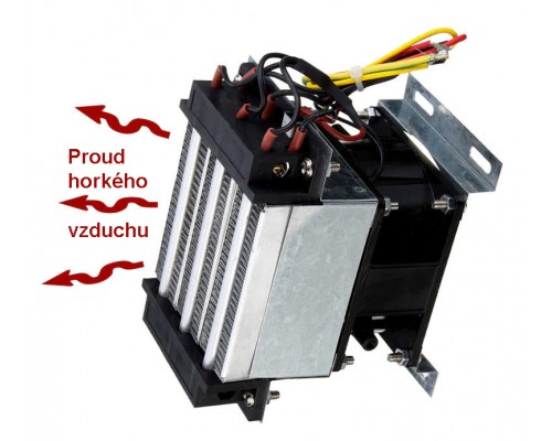 PTC ohřívač, 300W ~ 500W, zdroj tepla v ohřívačích vzduchu jednotkách